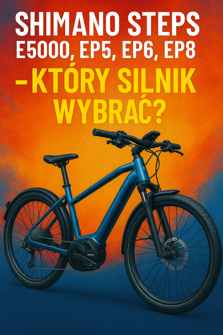 Shimano Steps E5000, EP5, EP6, EP8 - Który silnik wybrać? - Pozdrower
