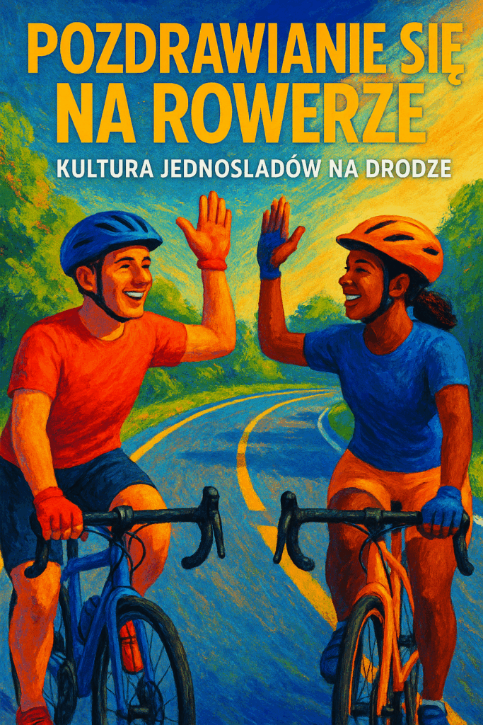 Pozdrawianie się na rowerze - Kultura jednośladów na drodze - Pozdrower