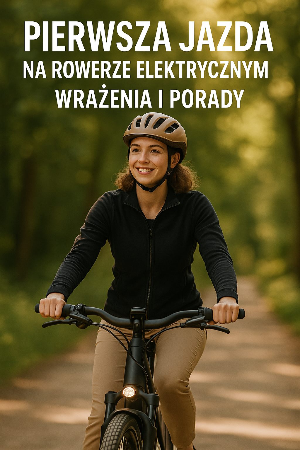 Pierwsza jazda na rowerze elektrycznym - wrażenia i porady - Pozdrower